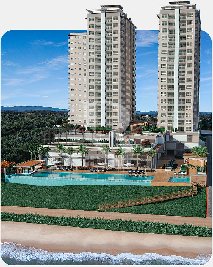 Apartamento no Edifício Summer Home Club - 3 quartos, 4 vagas, pé na ...